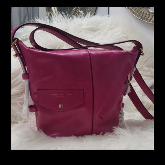 Marc Jacobs | Bags | Nwt Marc Jacobs Bucket Bag In Pink Hydrangea ...
